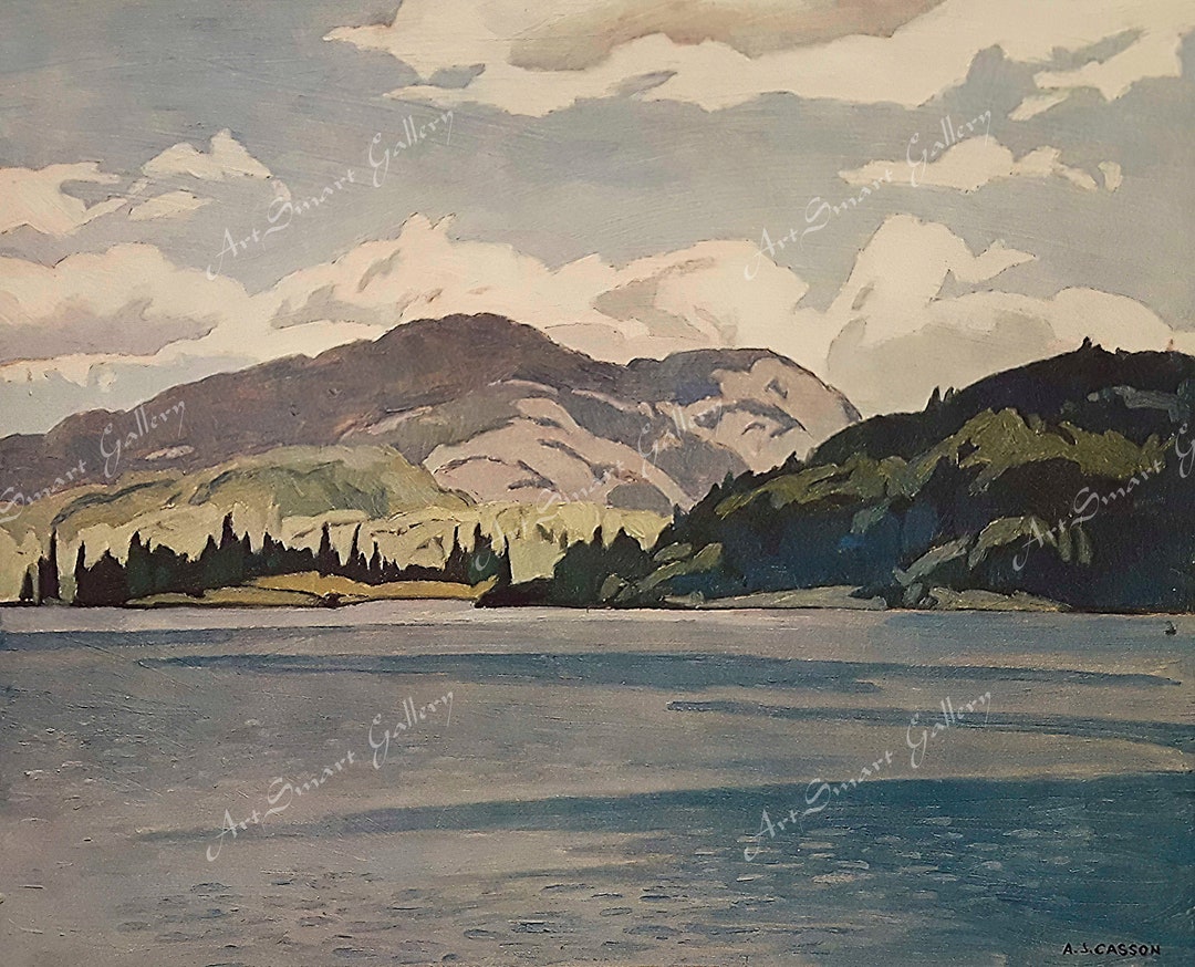 AJ Casson Kamaniskeg Lake Group of Seven Giclee Canvas - Etsy