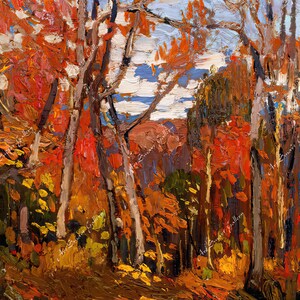 Tom Thomson Autumn Landscape, Fall 1914 Group of Seven, Canadian Art ...