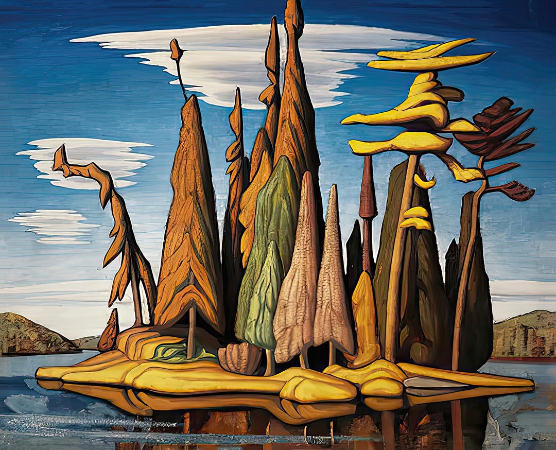 Lawren Harris - Northern Painting - Etsy
