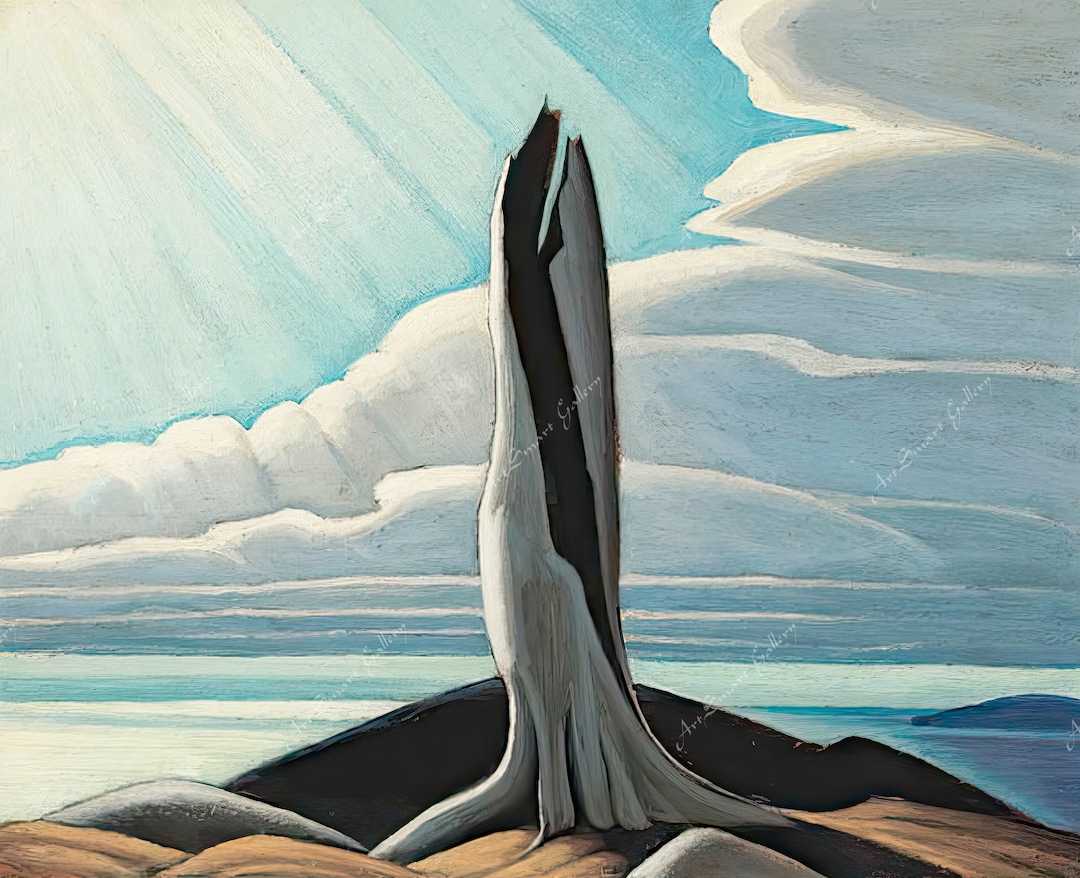 Lawren Harris Old Stump, North Shore, Lake Superior Group of Seven ...