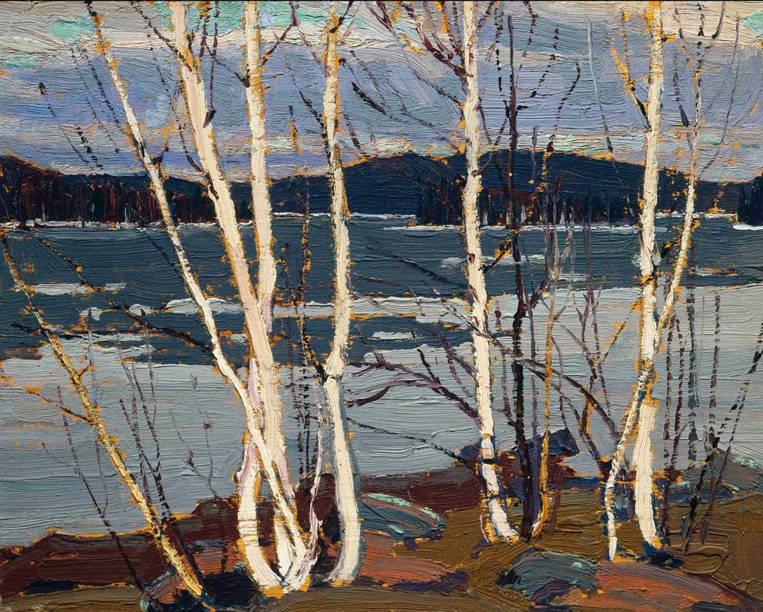 Tom Thomson - Spring in Algonquin - Etsy