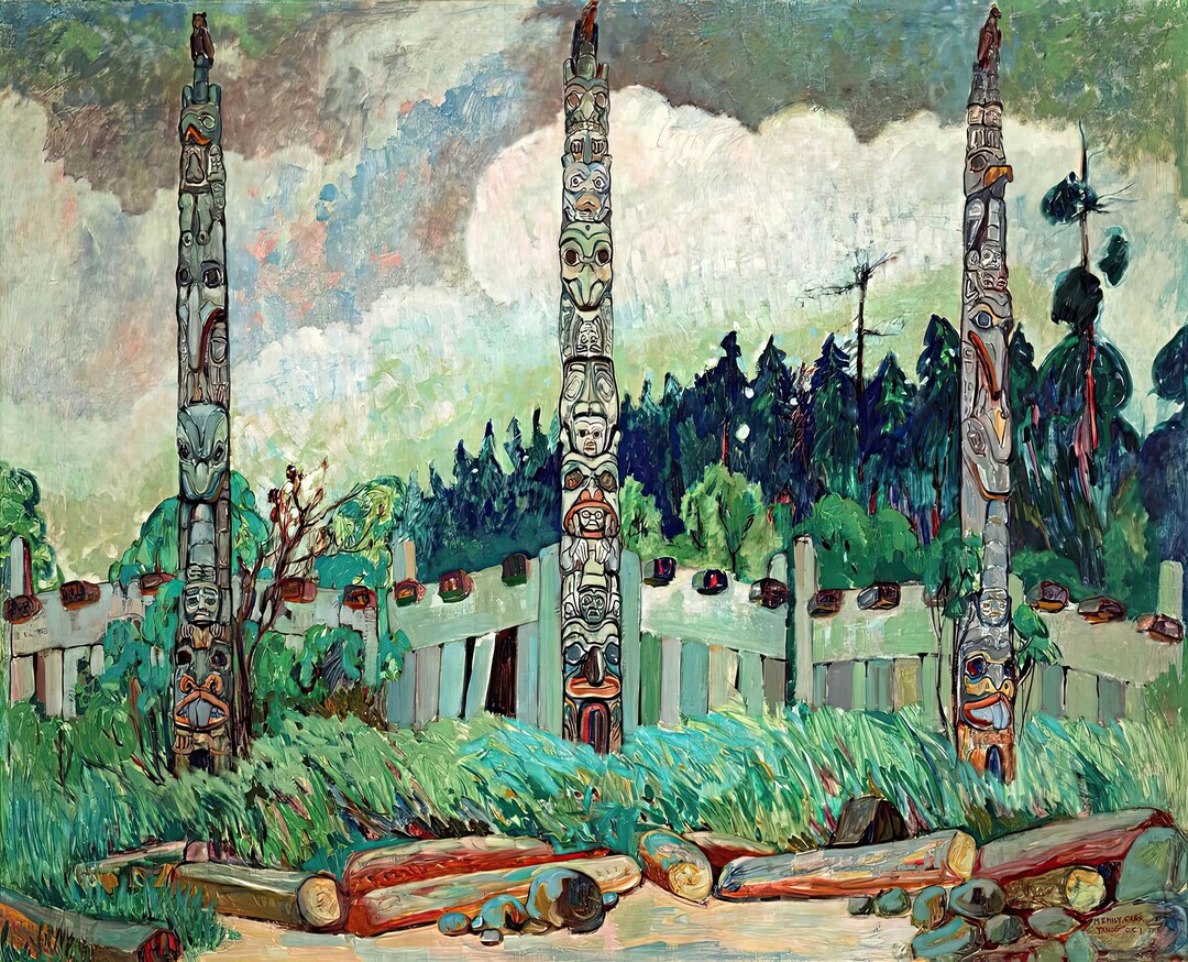 Emily Carr - Tanoo, Queen Charlotte Island - Etsy