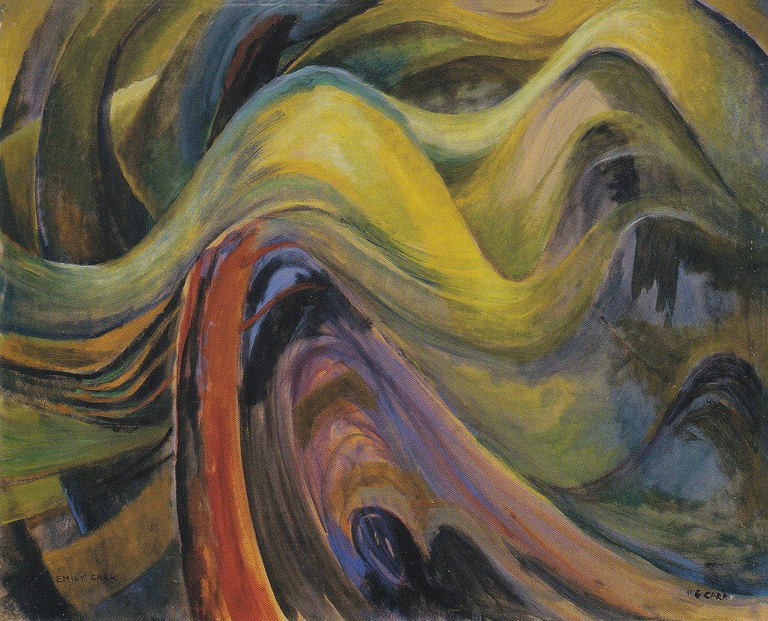 Emily Carr - Abstract Tree Forms, 1931 - Etsy