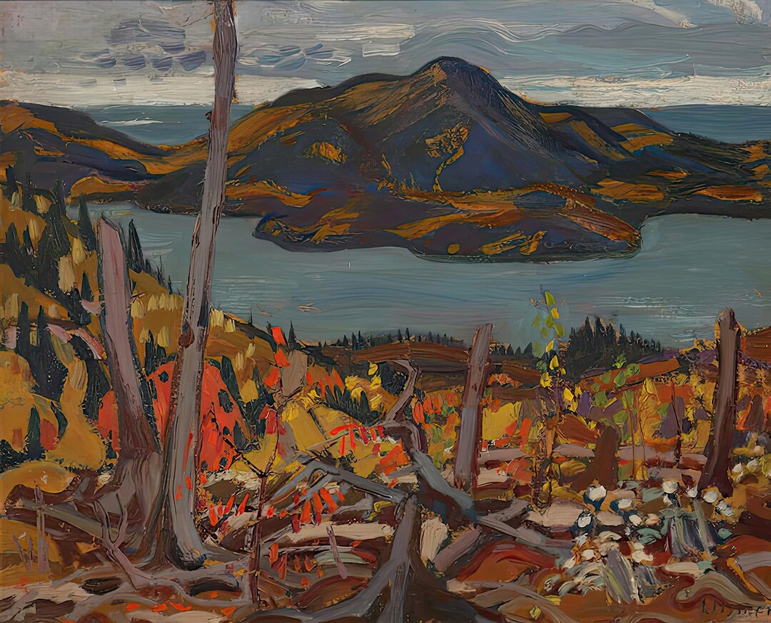 Arthur Lismer - Lake Superior, Pic Island - Etsy Canada