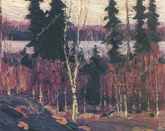 Tom Thomson Algonquin October - Etsy