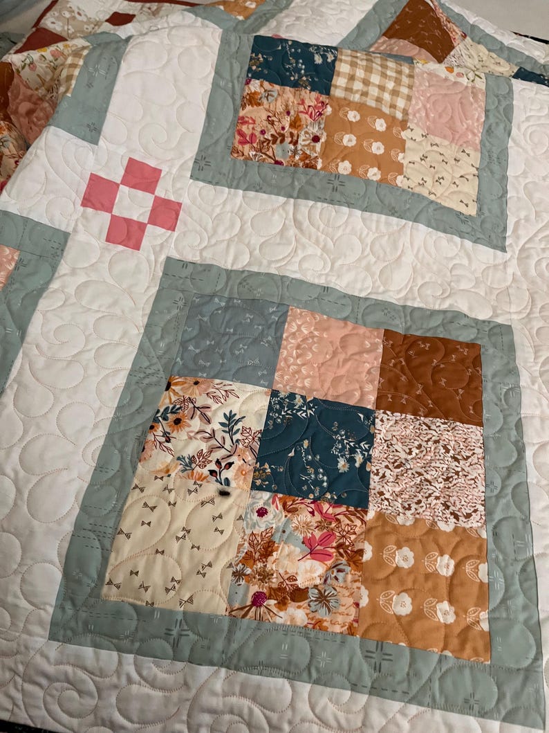 Cottage Quilt - Etsy