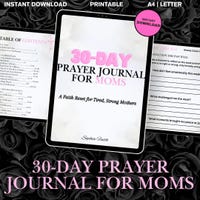 Printable Prayer Journal | Digital Prayer Planner | Daily & Weekly ...