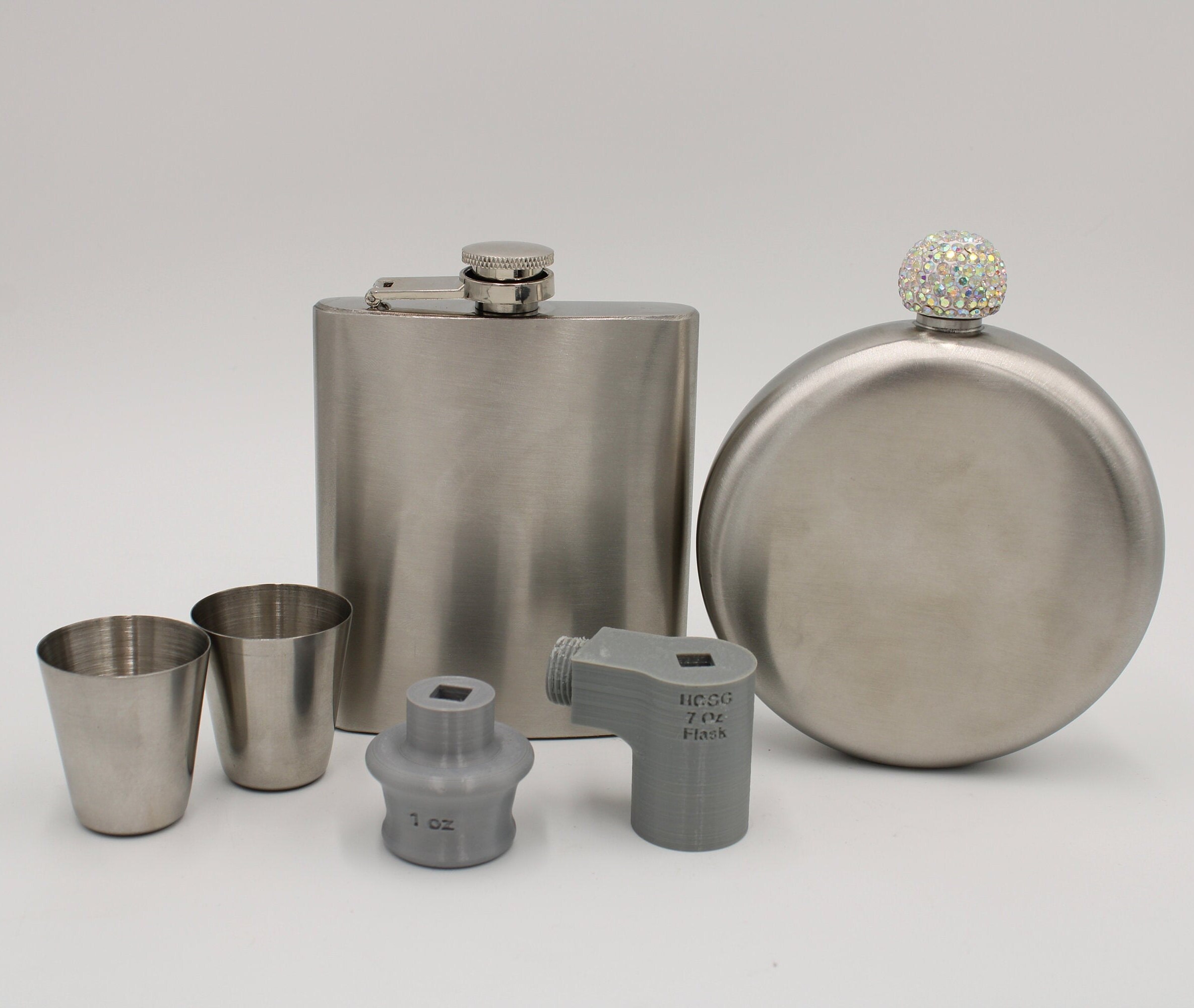 HOGG 7 Oz Flask Set / HOGG 8 Oz Diamond Flask / Makersflo 6 Oz - Etsy UK