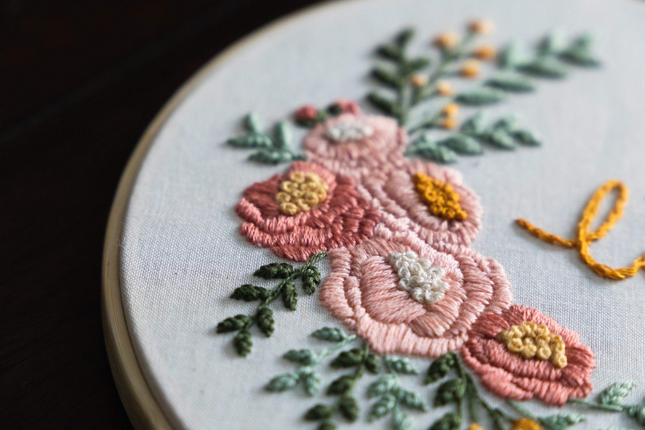 Peony Love Embroidery PDF PATTERN Embroidery Hoop Diy Handmade - Etsy