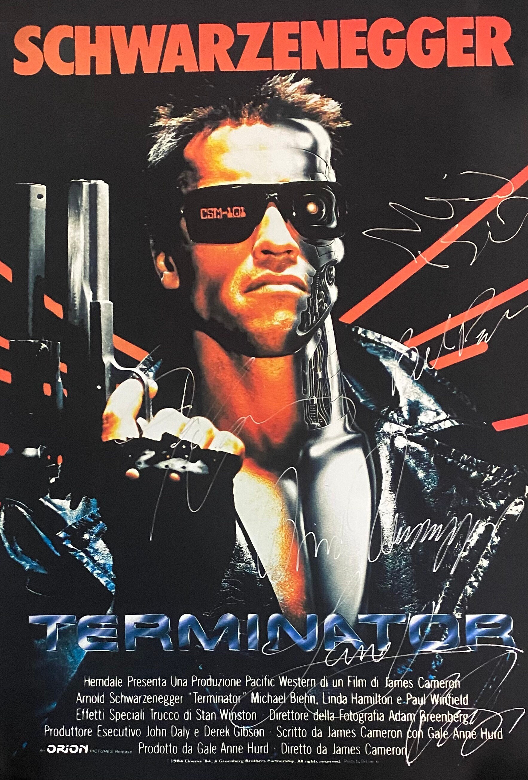 The Terminator Movie Poster