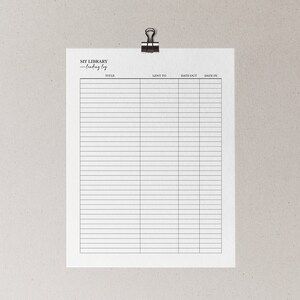 Printable Reading Log & Book Journal Collection - Etsy