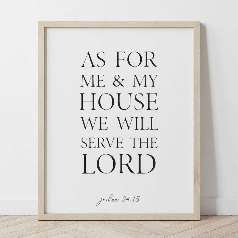 Serve the Lord Sign - Etsy