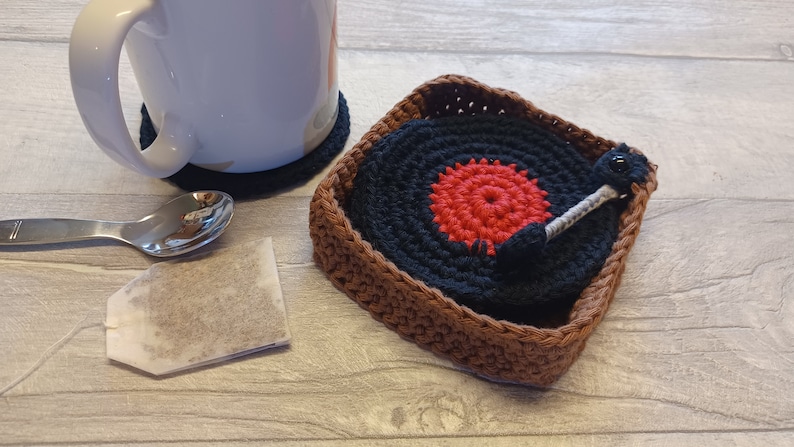 Record Set Crochet Pattern for Record Coasters Easy Crochet Pattern for ...