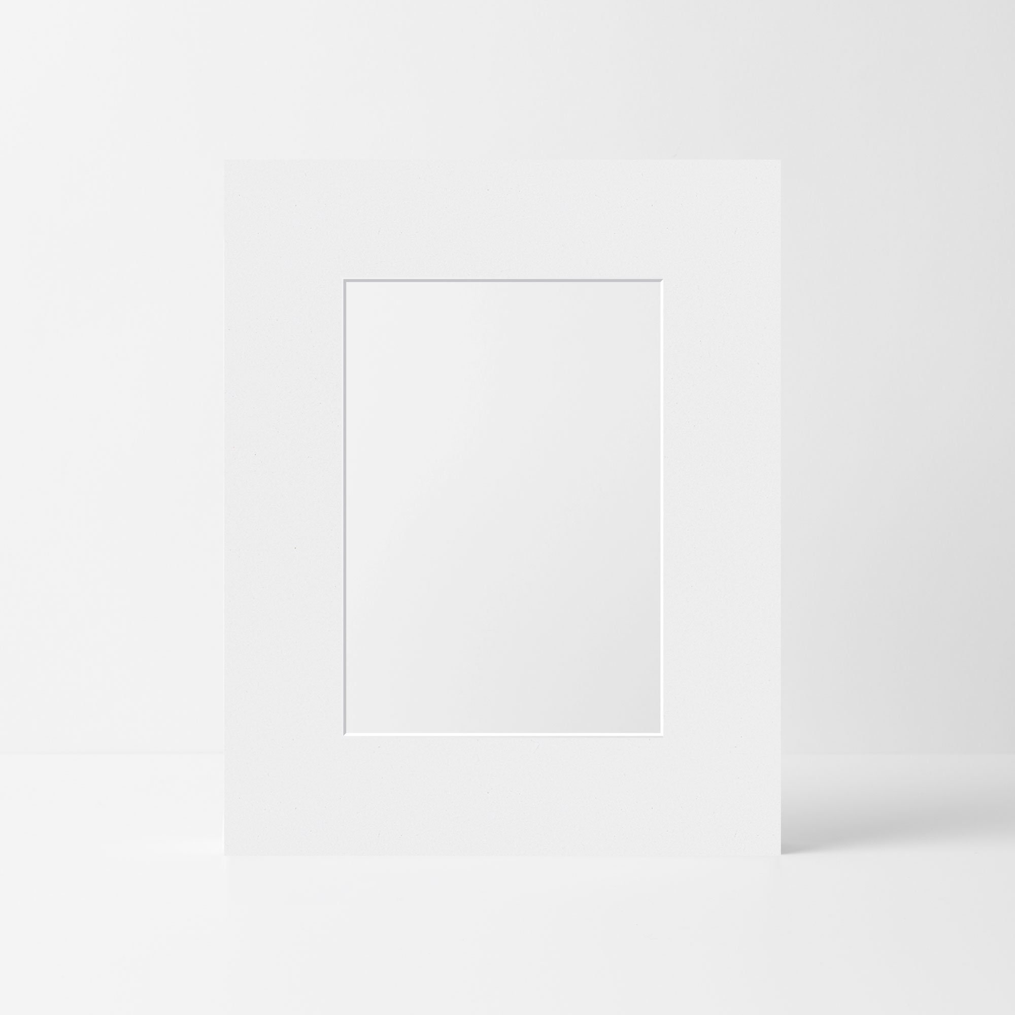 Pure White Single Matboard Color Matboard Photography | Etsy