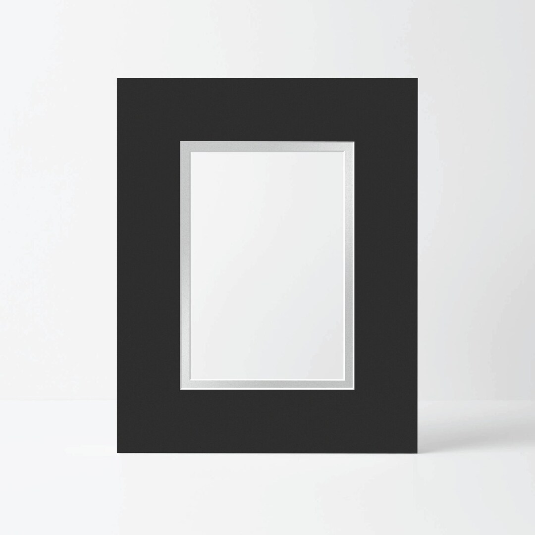 Pure Black - Double Matboard - Color Matboard, Photography Matboard ...