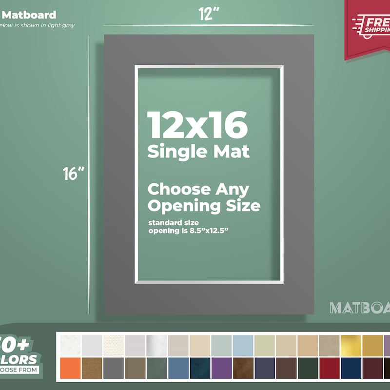 Custom Matboard Art - Etsy