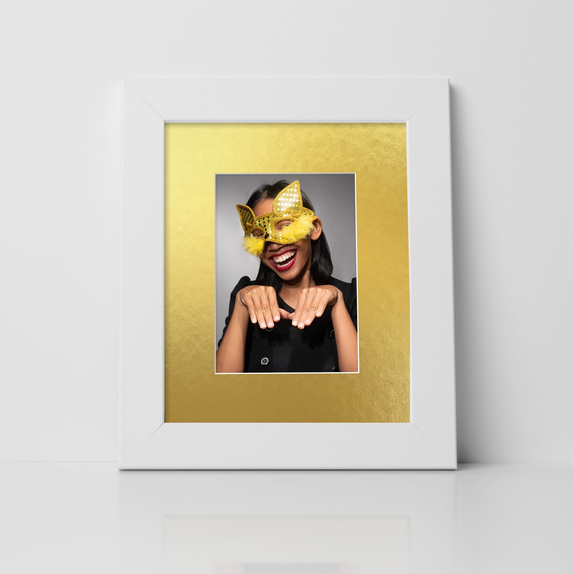 Gold Foil - Single Matboard - Color Matboard, Photography Matboard, Art ...