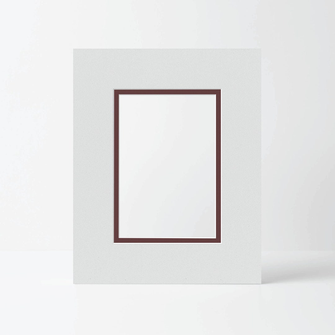 Pure White - Double Matboard - Color Matboard, Photography Matboard ...