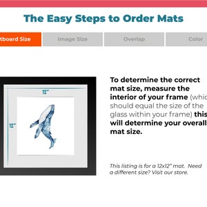 12x12" Premium Matboard - Choose Your Custom Matboard Size, Color, and ...