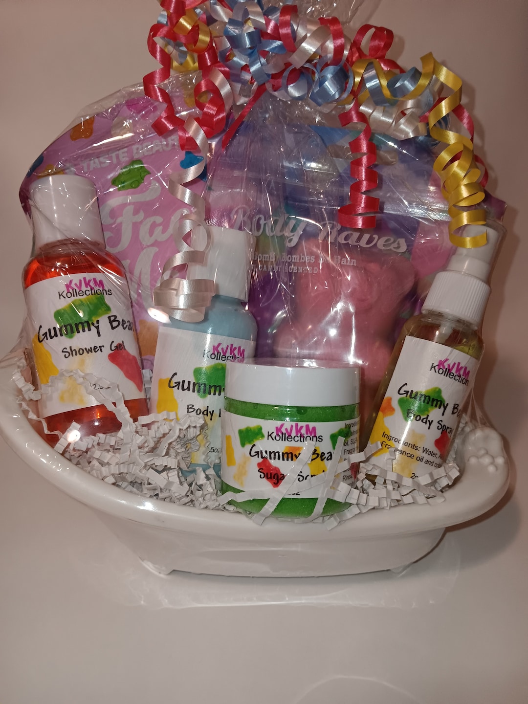 Gummy Bear Bath Set, Gummy Bears Gift Set, Gummy Beat Body Set, Gift ...
