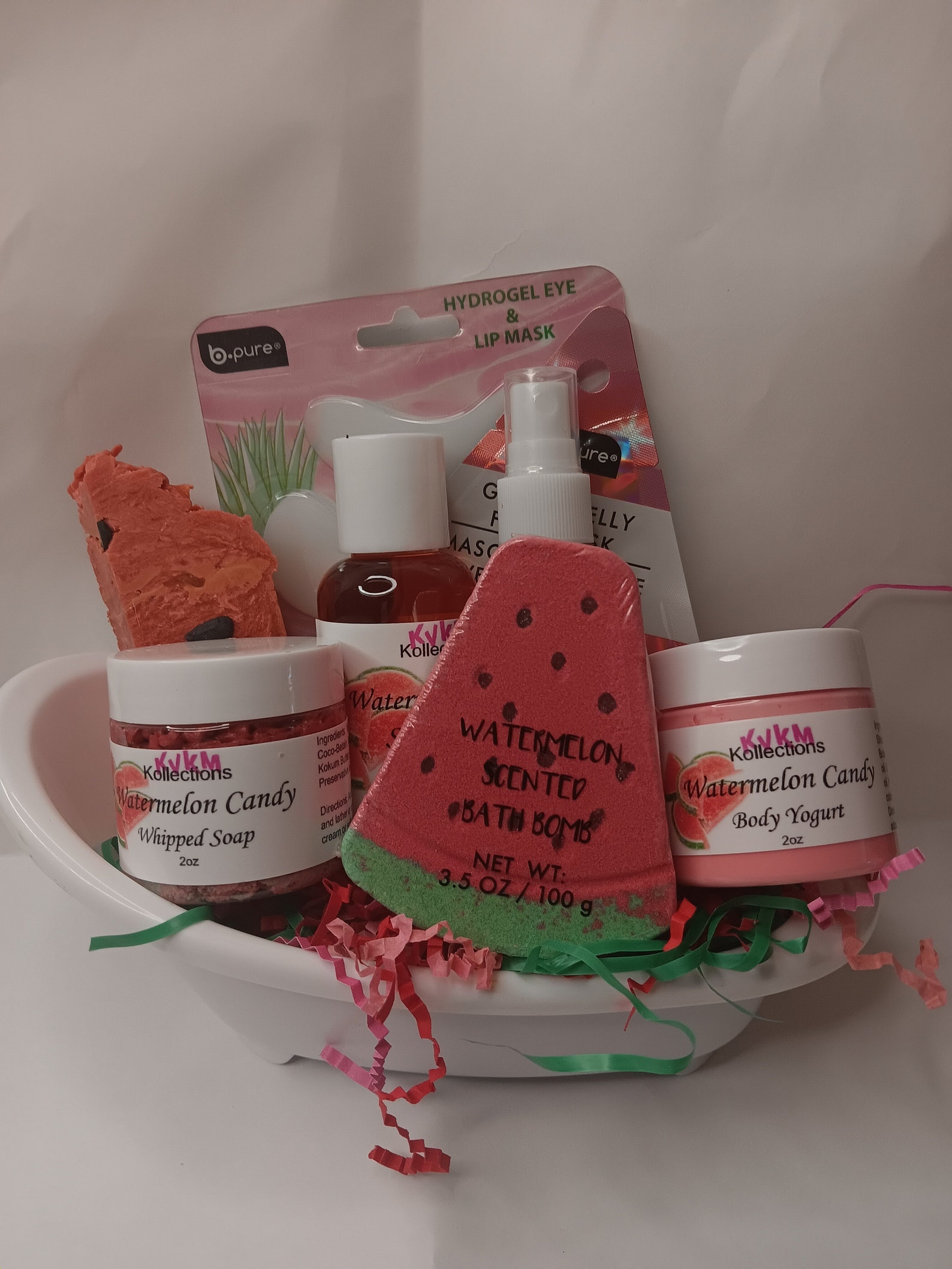 Watermelon Bath Set, Watermelon Gift Set, Watermelon Body Set, Gift Set ...