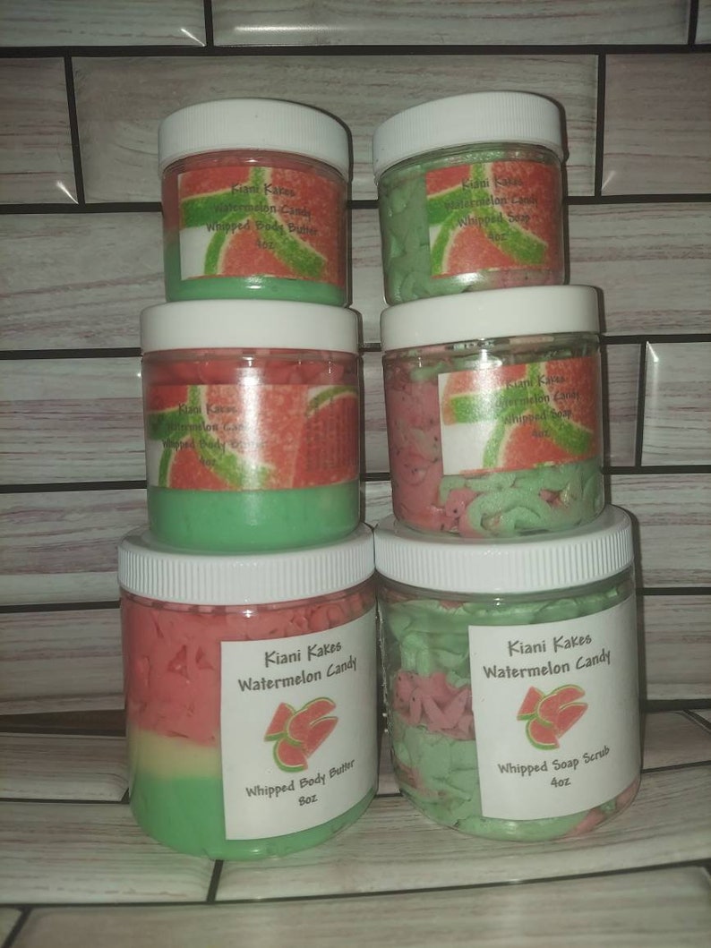 Watermelon Bath Set Watermelon Gift Set Watermelon Body Set - Etsy