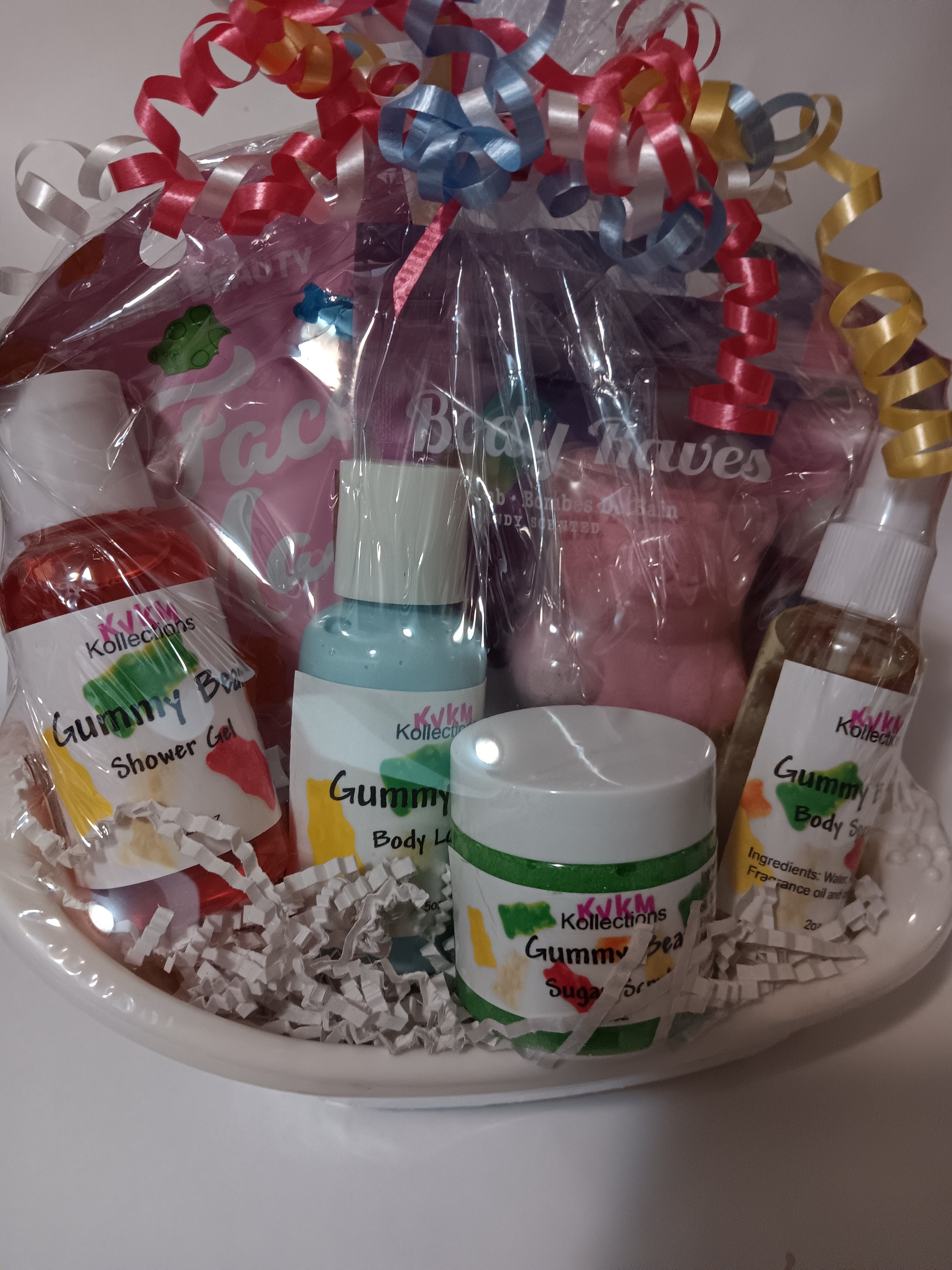 Gummy Bear Bath Set, Gummy Bears Gift Set, Gummy Beat Body Set, Gift ...