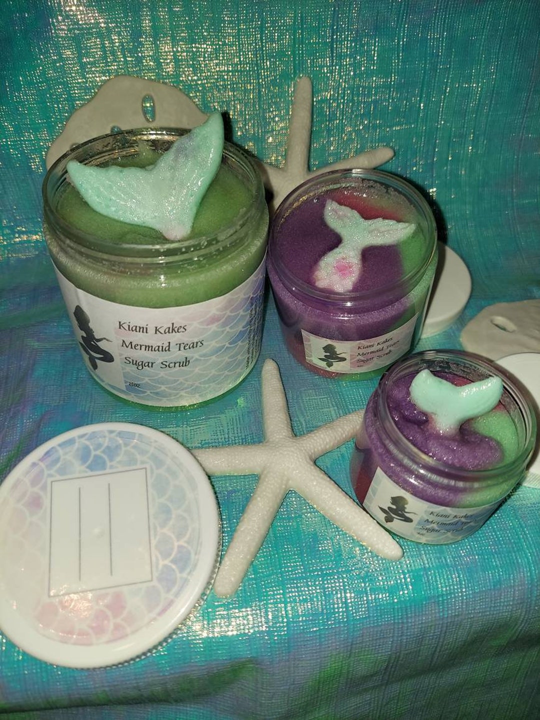Mermaid, Mermaid Sugar Scrub, Mermaid Whipped Body Butter, Body Yogurt ...