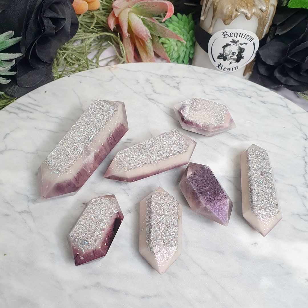 Handmade Resin Mana Crystals: LARP Cosplay Props, Geeky Witchy Decor - Etsy