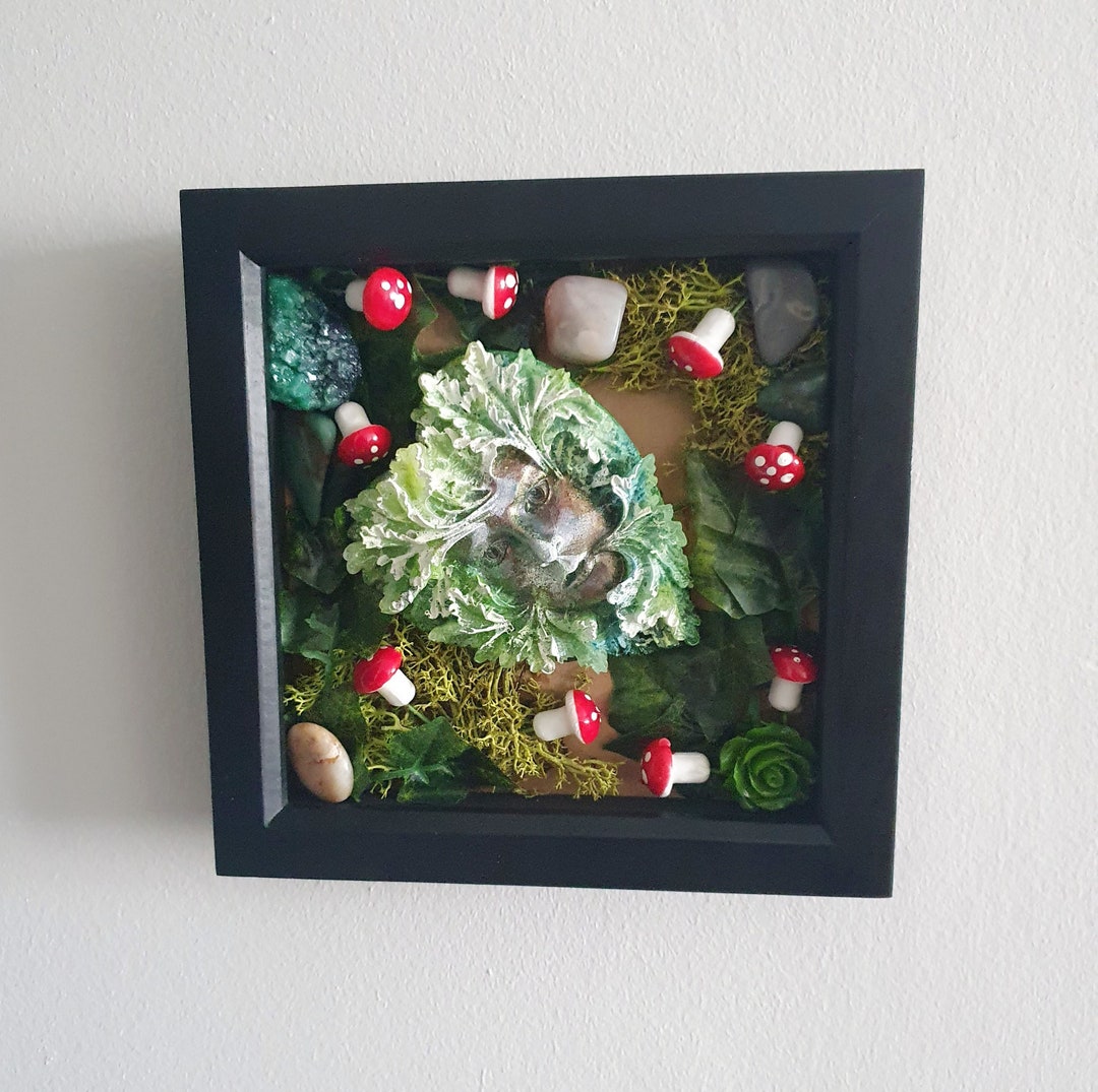 Nature Shadow Box, Goddess Art, Pagan Art, Shadow Box, Nature Art ...