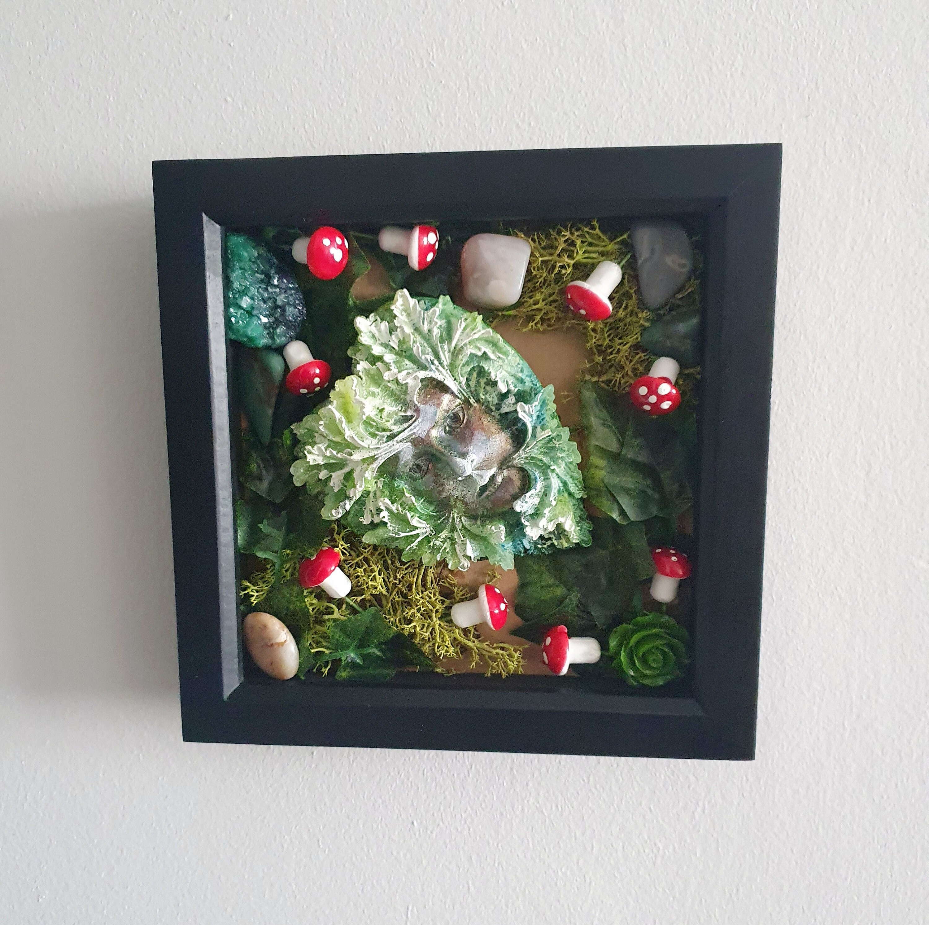 Nature Shadow Box, Goddess Art, Pagan Art, Shadow Box, Nature Art ...