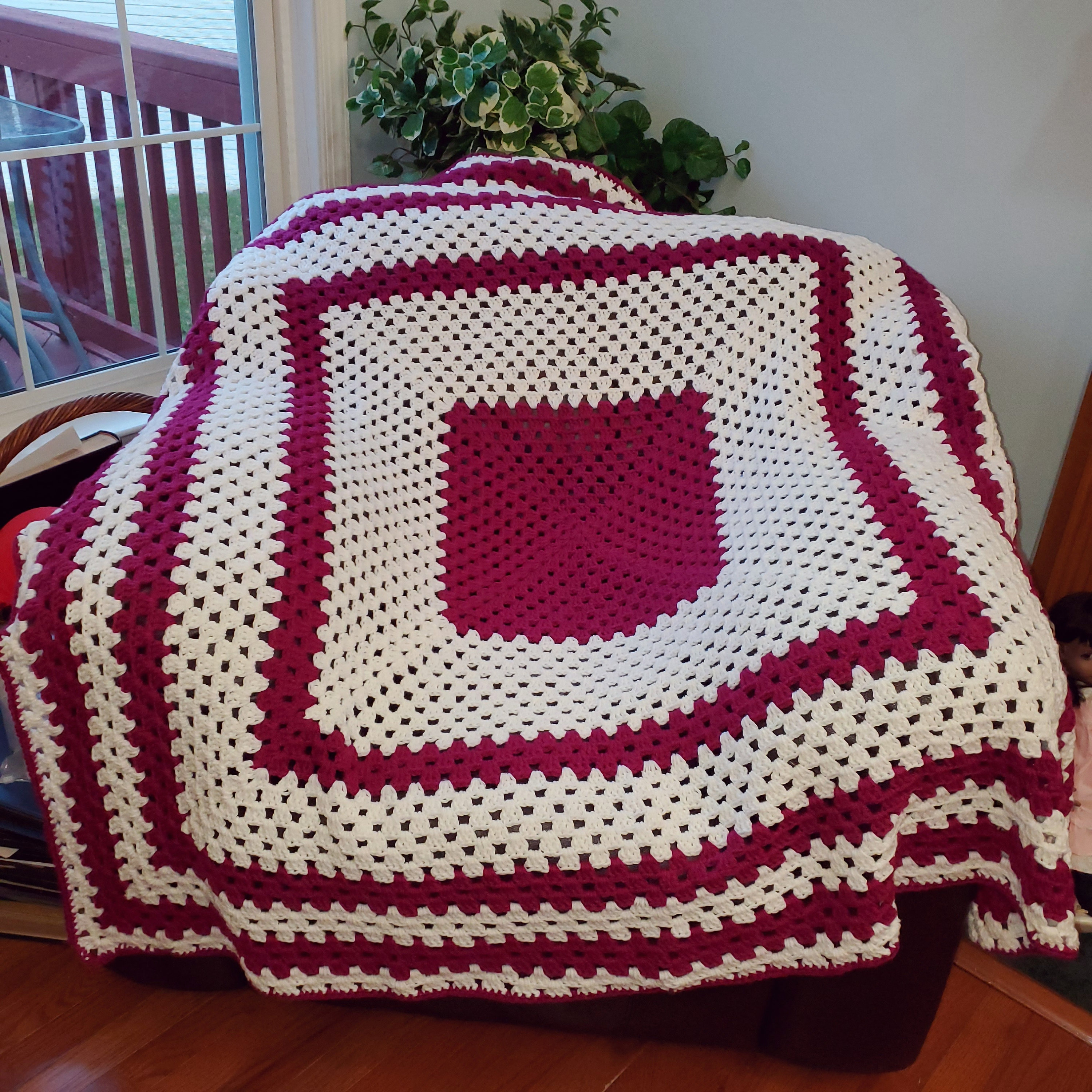 Handmade Crochet Afghan/blanket - Etsy