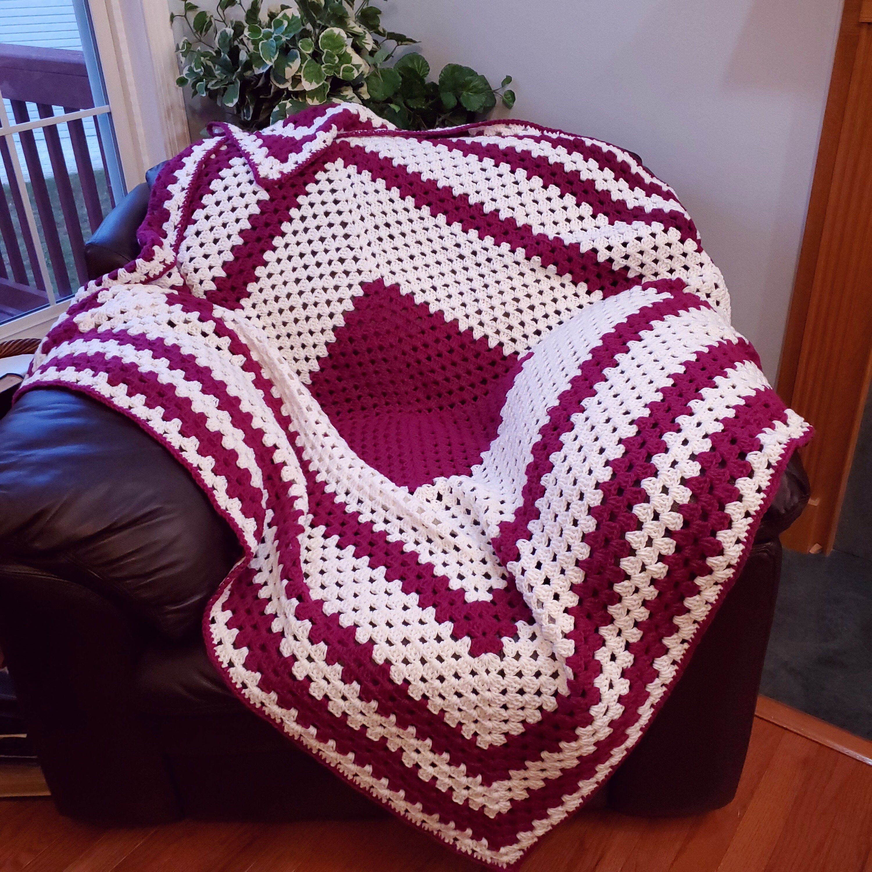 Handmade Crochet Afghan/blanket - Etsy