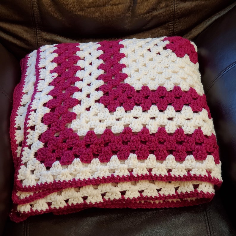 Handmade Crochet Afghan/blanket - Etsy