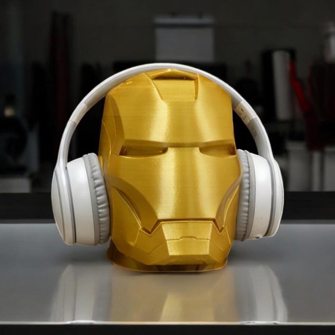 Iron Man Headphone Stand Headphone Holder, Gaming, Room Decor, Office ...
