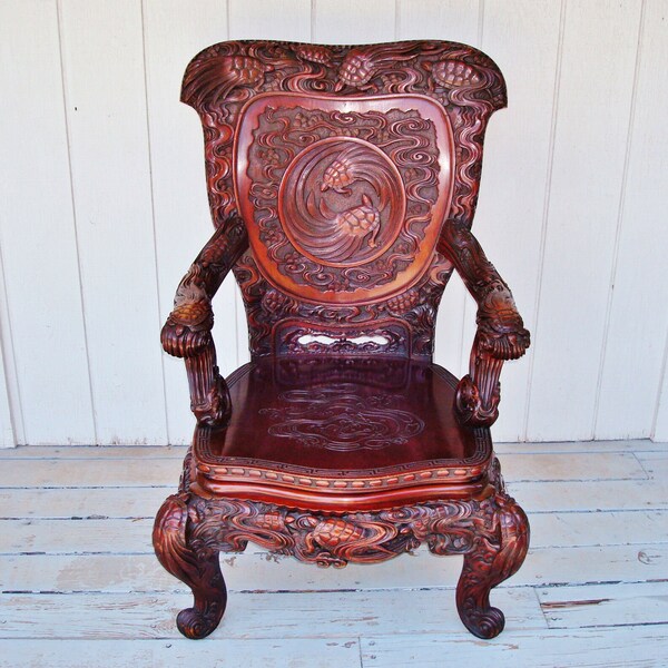 Throne Chair - Etsy