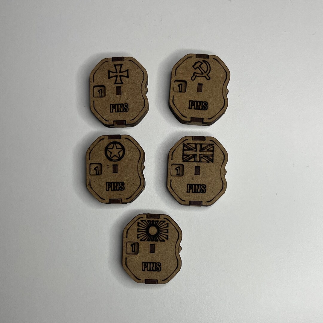 ASSEMBLED - Pin Marker , Pin Tracker , Pin Counter - Etsy