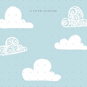 Bunny & Balloon Clipart – Spring Nursery Art, Planner Stickers (PNG ...