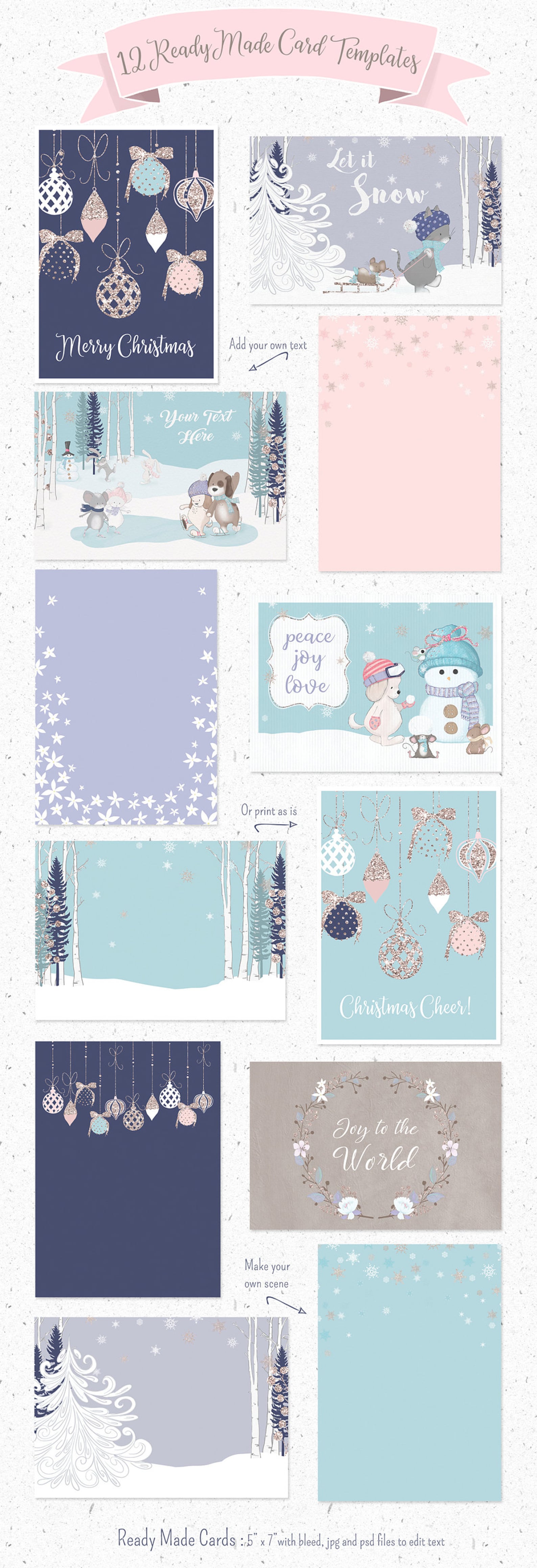 Winter Wonderland Clipart Snowman Clipart Winter Wonderland | Etsy