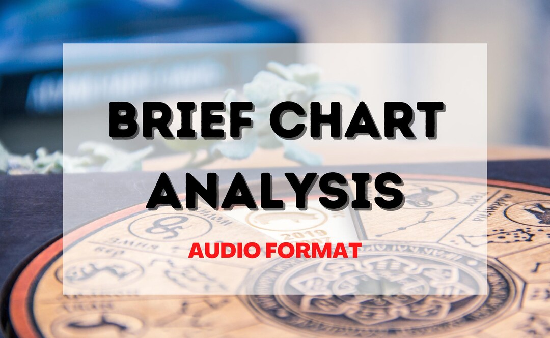 Brief Chart Analysis unbelievably Accurate Audio Format - Etsy