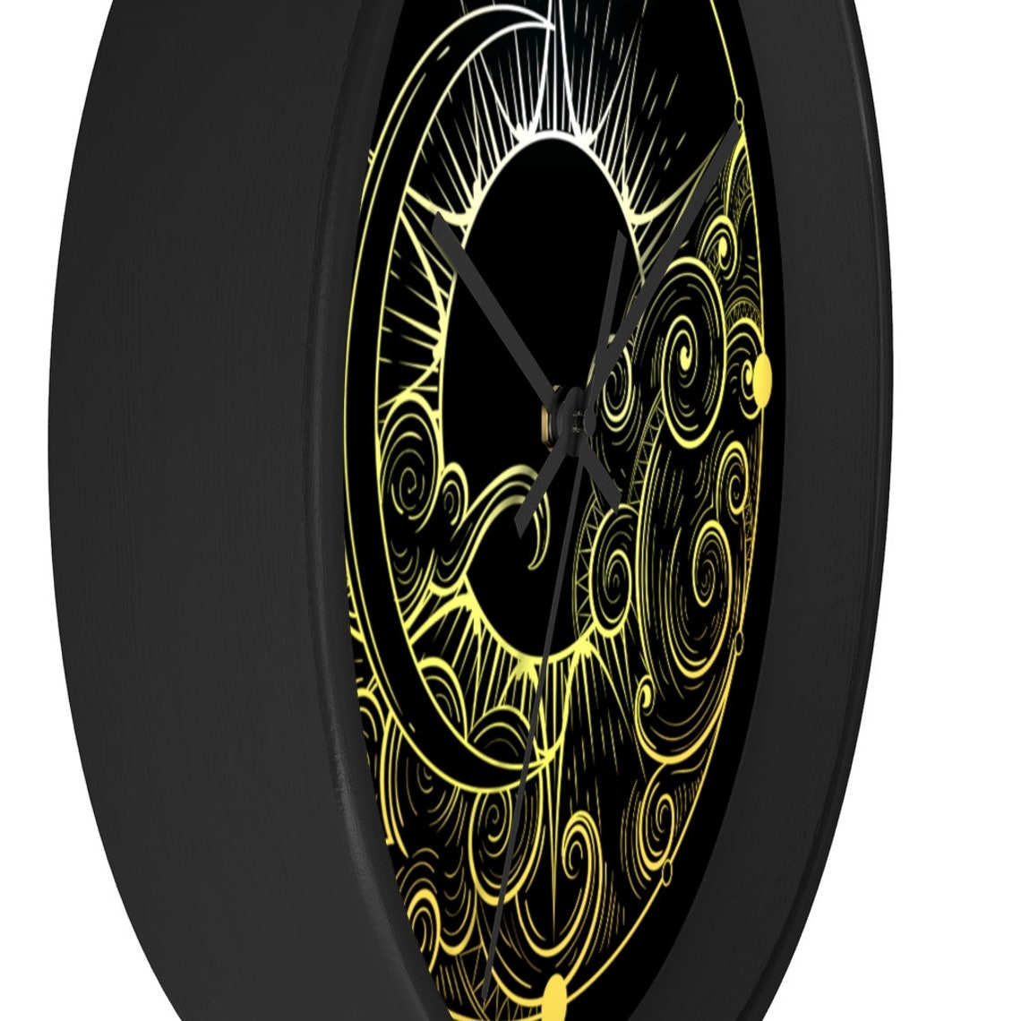 Sun and Moon Clock 10 Wall Clock Astrology Decor Wall | Etsy