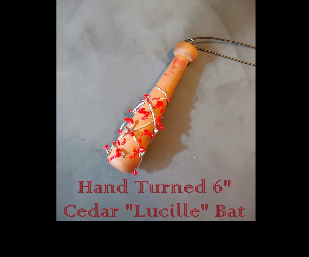 Mini Lucille Bat (5 Sizes), Mini Cedar Bat, the Walking Dead ...