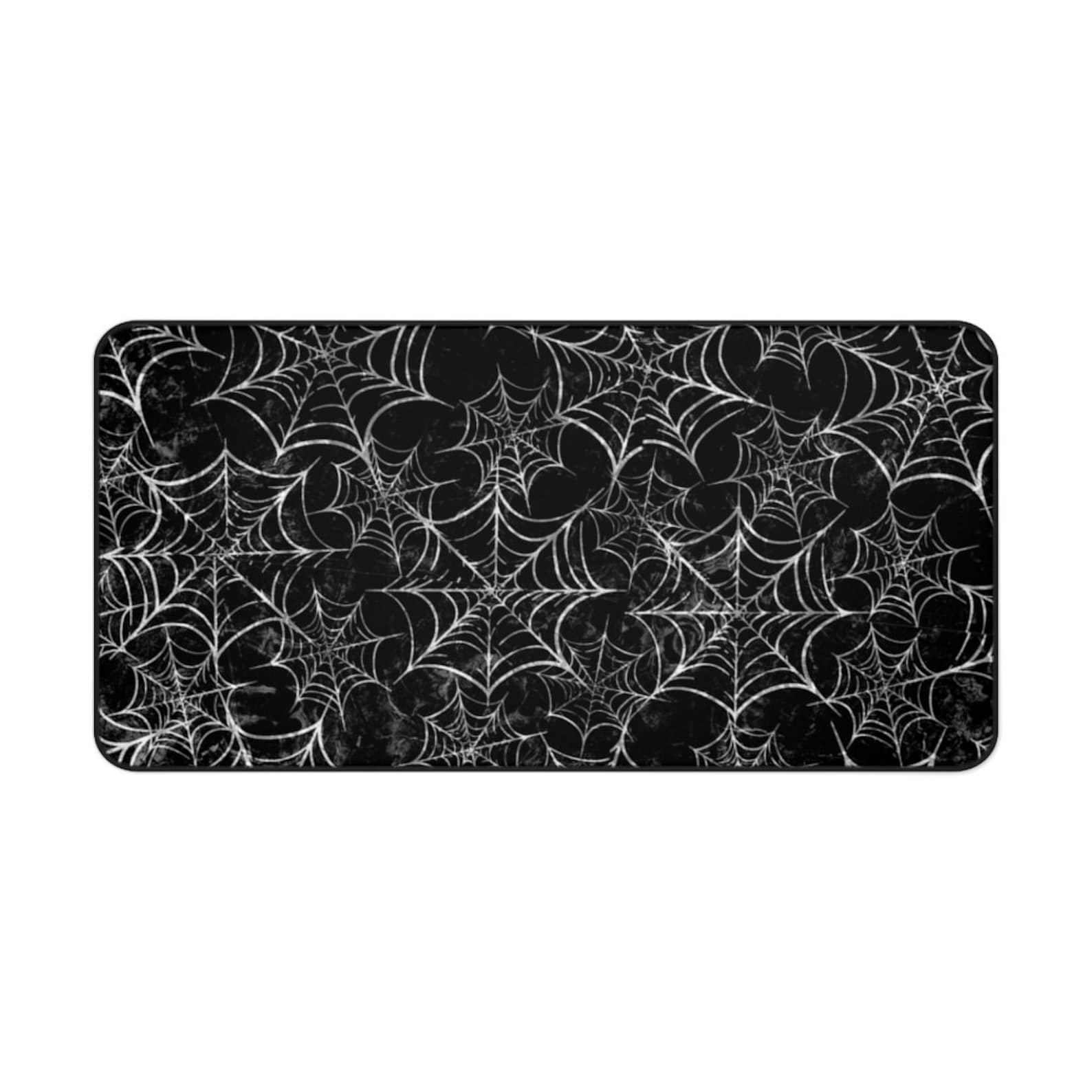Spiderweb Desk Mat ANY Color You Want Halloween Desk Mat - Etsy