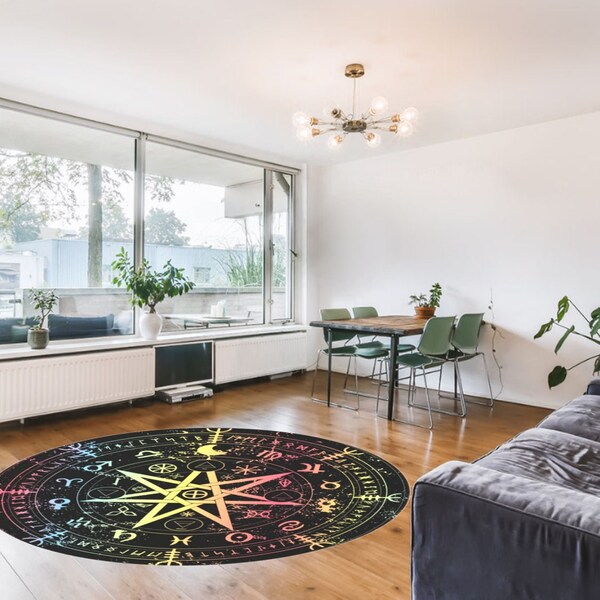 Wiccan Rug - Etsy