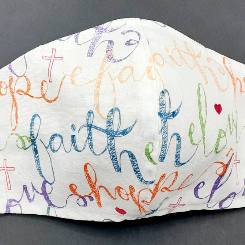 Jesus Face Mask - Etsy