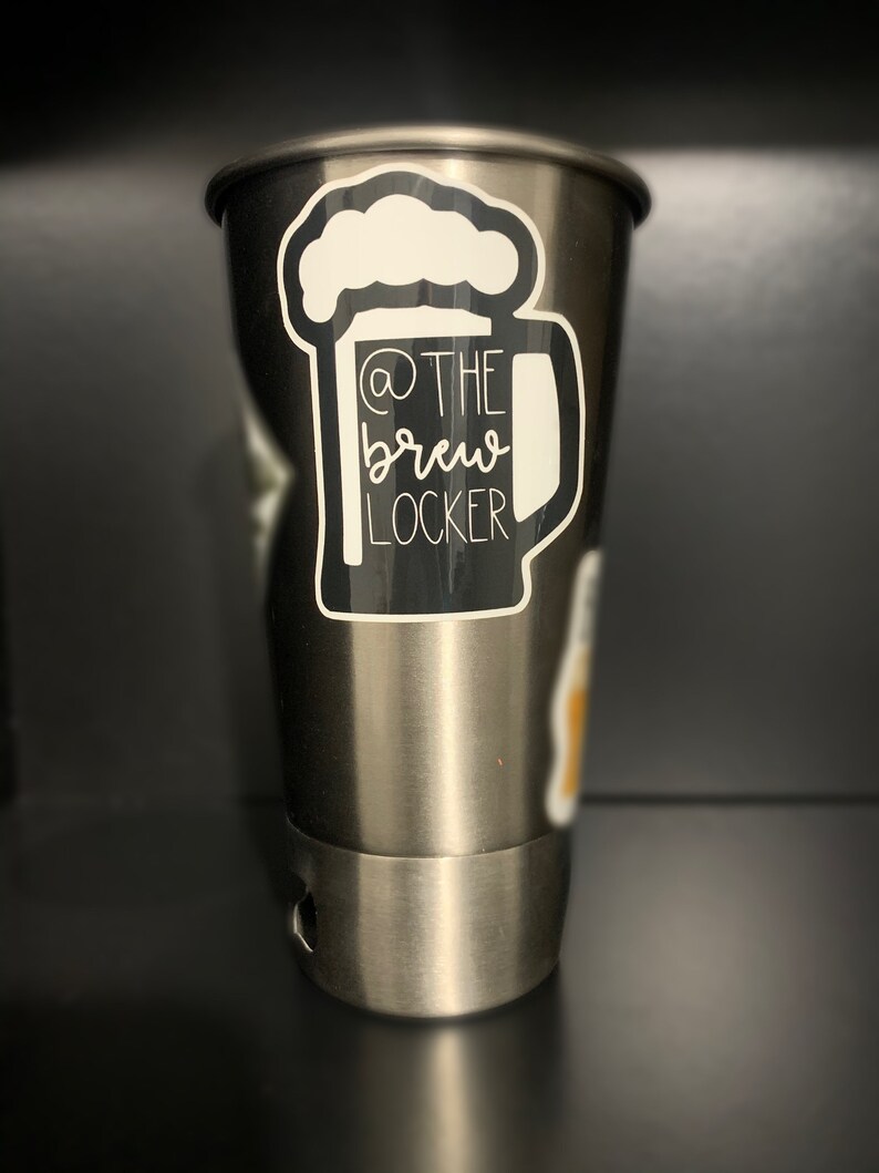 The Brew Locker Sticker, Beer Sticker - Etsy