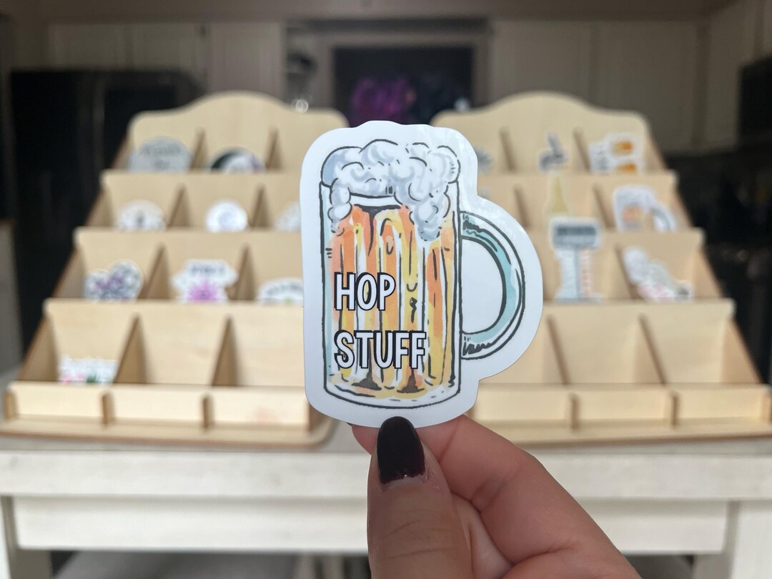 Hop Stuff Sticker, Beer Sticker - Etsy