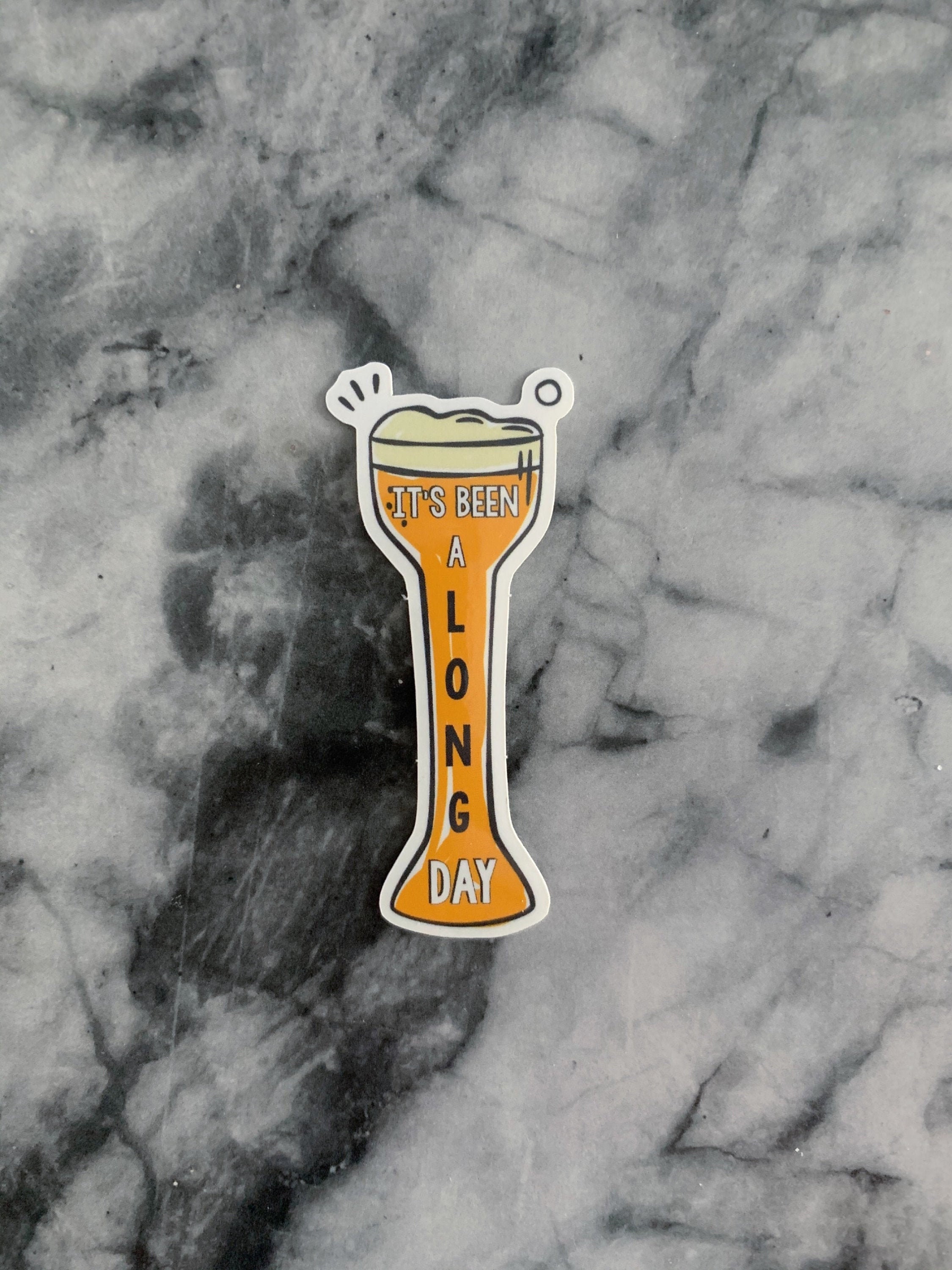 It's Been A Long Day Beer Sticker - Etsy