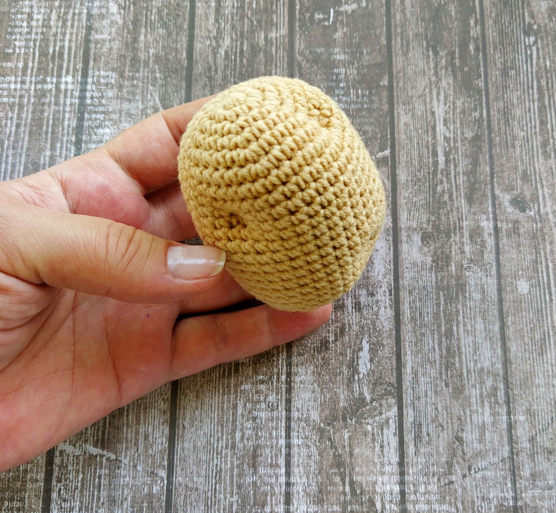 Сrochet potato pattern Amigurumi potato toy pattern Crochet | Etsy