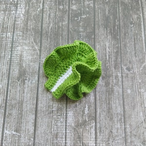 Crochet Lettuce Toy, Amigurumi Lettuce Pattern, Lettuce Play Food ...